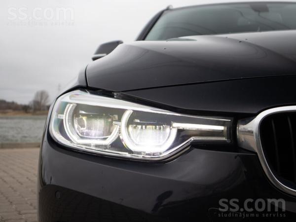 Black BMW 318 2018 in Liepaja, with an engine capacity of 2.00 L and mileage of 284 thousand km for 10800 €, photo 10 on AUTOMOTO.COM.LV