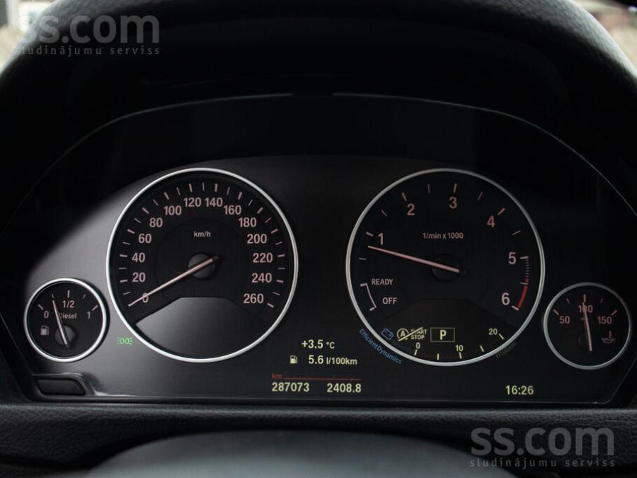 Melns BMW 318 2018 Liepāja, ar dzinēja tilpumu 2.00 L un nobraukumu 284 tūkst. km par 10800 €, foto 27 vietnē AUTOMOTO.COM.LV