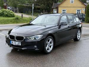 Black BMW 318 2018 in Vilnius, with an engine capacity of 2.00 L and mileage of 267 thousand km for 9900 €, photo  on AUTOMOTO.COM.LV