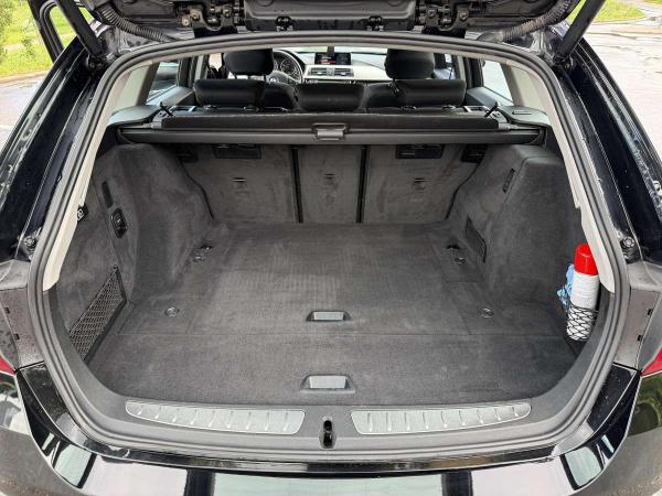 Black BMW 318 2018 in Vilnius, with an engine capacity of 2.00 L and mileage of 267 thousand km for 9900 €, photo 10 on AUTOMOTO.COM.LV