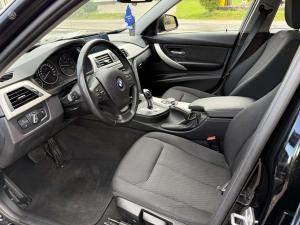 Black BMW 318 2018 in Vilnius, with an engine capacity of 2.00 L and mileage of 267 thousand km for 9900 €, photo 13 on AUTOMOTO.COM.LV