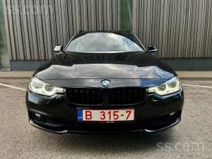 Black BMW 318 2018 in Valmiera, with an engine capacity of 2.00 L and mileage of 221 thousand km for 12950 €, photo 3 on AUTOMOTO.COM.LV
