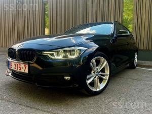 Black BMW 318 2018 in Valmiera, with an engine capacity of 2.00 L and mileage of 221 thousand km for 12950 €, photo 4 on AUTOMOTO.COM.LV