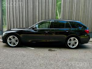 Black BMW 318 2018 in Valmiera, with an engine capacity of 2.00 L and mileage of 221 thousand km for 12950 €, photo 7 on AUTOMOTO.COM.LV