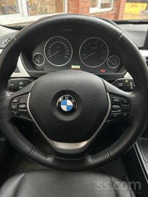 Black BMW 318 2019 in Riga, with an engine capacity of 1.90 L and mileage of 170 thousand km for 14900 €, photo 7 on AUTOMOTO.COM.LV