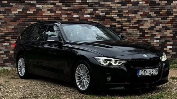 Black BMW 318 2019 in Riga, with an engine capacity of 2.00 L and mileage of 131 thousand km for 15400 €, photo 2 on AUTOMOTO.COM.LV