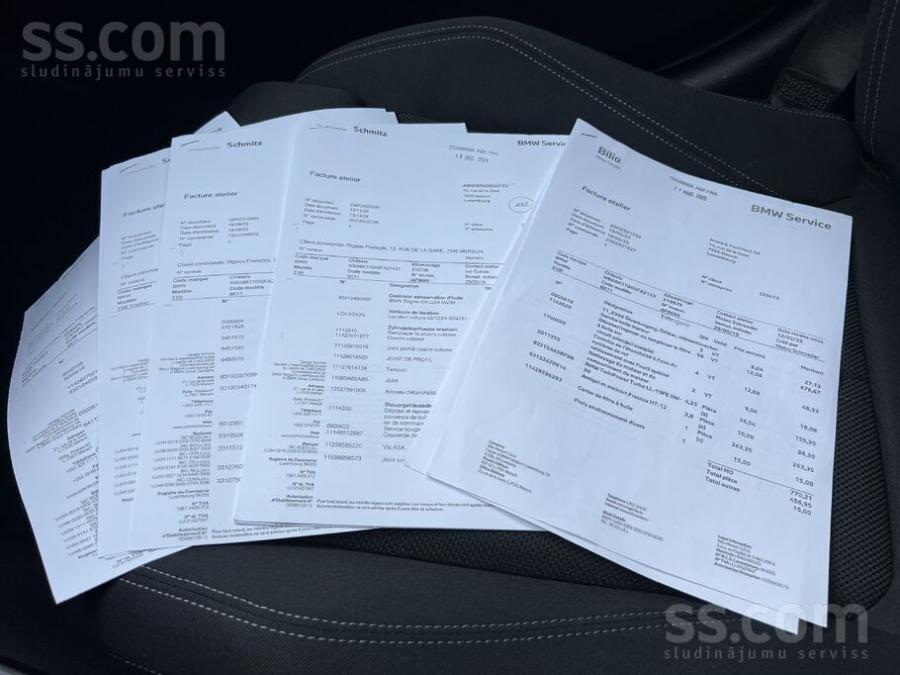 Черный БМВ 318 2019 в Лимбажи, объемом двигателя 1.50 л и пробегом 231 тыс. км за 10550 €, фото 29 на AUTOMOTO.COM.LV