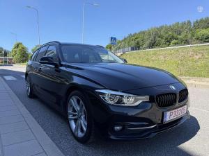 Black BMW 318 2019 in Vilnius, with an engine capacity of 2.00 L and mileage of 281 thousand km for 10900 €, photo 3 on AUTOMOTO.COM.LV