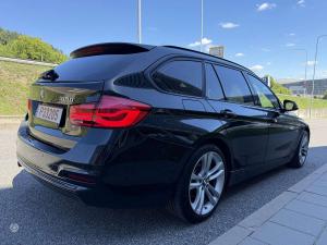 Black BMW 318 2019 in Vilnius, with an engine capacity of 2.00 L and mileage of 281 thousand km for 10900 €, photo 4 on AUTOMOTO.COM.LV