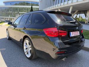 Black BMW 318 2019 in Vilnius, with an engine capacity of 2.00 L and mileage of 281 thousand km for 10900 €, photo 6 on AUTOMOTO.COM.LV