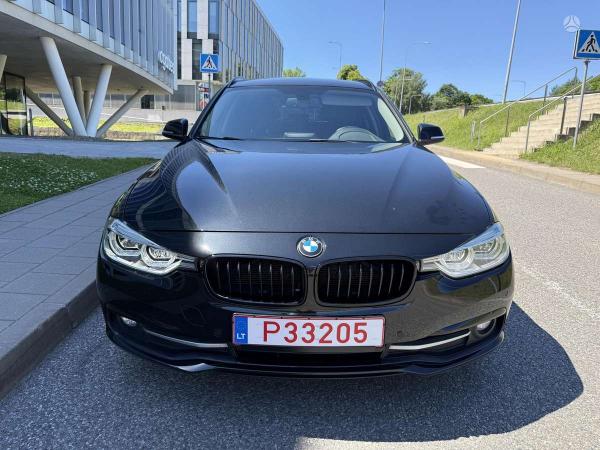 Black BMW 318 2019 in Vilnius, with an engine capacity of 2.00 L and mileage of 281 thousand km for 10900 €, photo 7 on AUTOMOTO.COM.LV