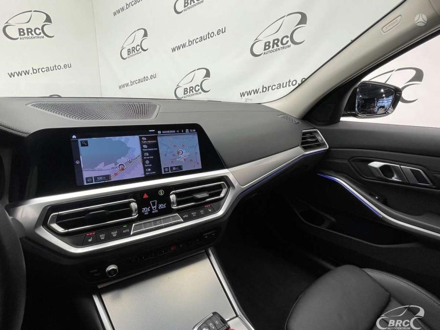 Черный БМВ 318 2020 в Вильнюс, объемом двигателя 2.00 л и пробегом 53 тыс. км за 21900 €, фото 29 на AUTOMOTO.COM.LV