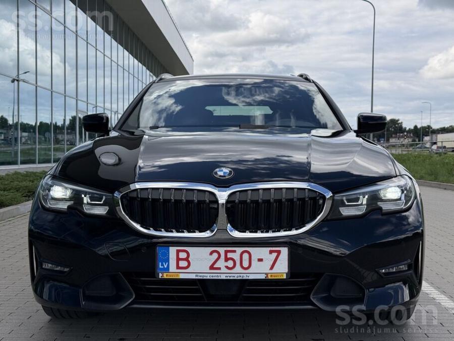 Black BMW 318 2020 in Rezekne, with an engine capacity of 2.00 L and mileage of 178 thousand km for 19990 €, photo 1 on AUTOMOTO.COM.LV