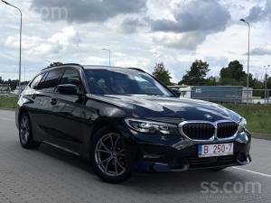 Black BMW 318 2020 in Rezekne, with an engine capacity of 2.00 L and mileage of 178 thousand km for 19990 €, photo 5 on AUTOMOTO.COM.LV