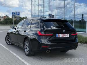 Black BMW 318 2020 in Rezekne, with an engine capacity of 2.00 L and mileage of 178 thousand km for 19990 €, photo 6 on AUTOMOTO.COM.LV