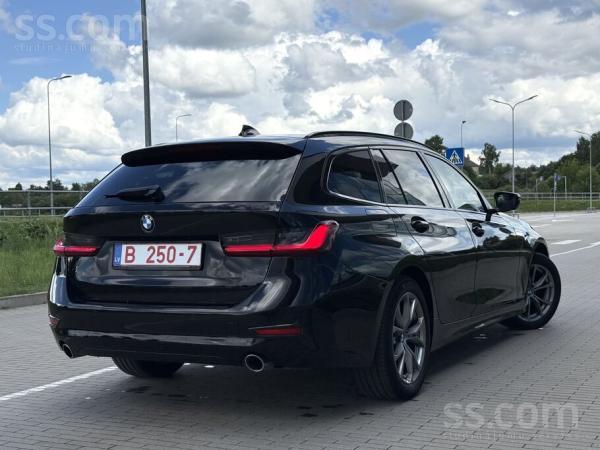 Black BMW 318 2020 in Rezekne, with an engine capacity of 2.00 L and mileage of 178 thousand km for 19990 €, photo 6 on AUTOMOTO.COM.LV