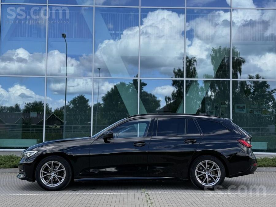 Black BMW 318 2020 in Rezekne, with an engine capacity of 2.00 L and mileage of 178 thousand km for 19990 €, photo 8 on AUTOMOTO.COM.LV
