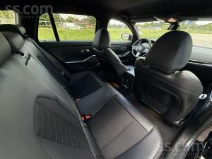 Black BMW 318 2020 in Rezekne, with an engine capacity of 2.00 L and mileage of 178 thousand km for 19990 €, photo 14 on AUTOMOTO.COM.LV