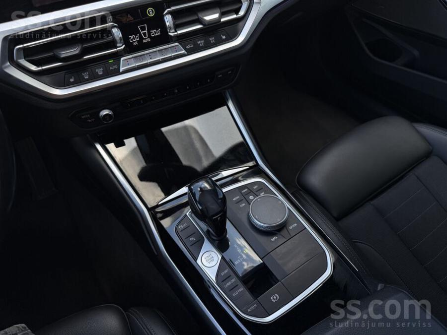 Black BMW 318 2020 in Rezekne, with an engine capacity of 2.00 L and mileage of 178 thousand km for 19990 €, photo 18 on AUTOMOTO.COM.LV