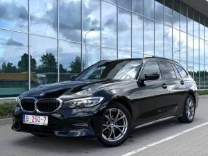 Black BMW 318 2020 in Rezekne, with an engine capacity of 2.00 L and mileage of 178 thousand km for 19990 €, photo 3 on AUTOMOTO.COM.LV