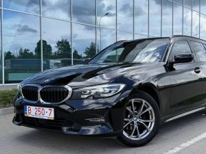 Black BMW 318 2020 in Rezekne, with an engine capacity of 2.00 L and mileage of 178 thousand km for 19990 €, photo 4 on AUTOMOTO.COM.LV