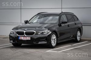 Black BMW 318 2020 in Riga, with an engine capacity of 2.00 L and mileage of 143 thousand km for 18500 €, photo  on AUTOMOTO.COM.LV