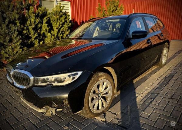 Black BMW 318 2021 in Prienai, with an engine capacity of 2.00 L and mileage of 175 thousand km for 8999 €, photo 1 on AUTOMOTO.COM.LV