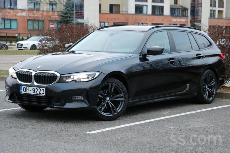 Melns BMW 318 2021 Valmiera, ar dzinēja tilpumu 2.00 L un nobraukumu 216 tūkst. km par 17900 €, foto 1 vietnē AUTOMOTO.COM.LV