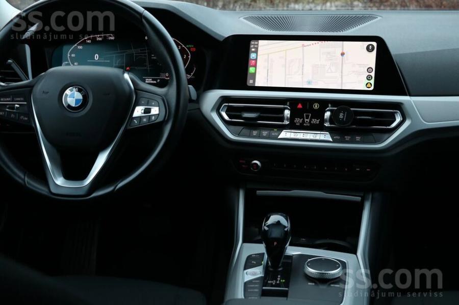 Melns BMW 318 2021 Valmiera, ar dzinēja tilpumu 2.00 L un nobraukumu 216 tūkst. km par 17900 €, foto 15 vietnē AUTOMOTO.COM.LV