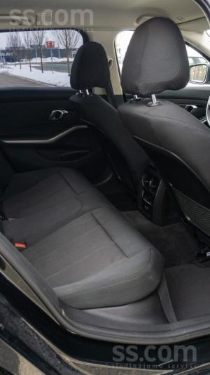 Black BMW 318 2021 in Riga, with an engine capacity of 2.00 L and mileage of 220 thousand km for 17290 €, photo 30 on AUTOMOTO.COM.LV