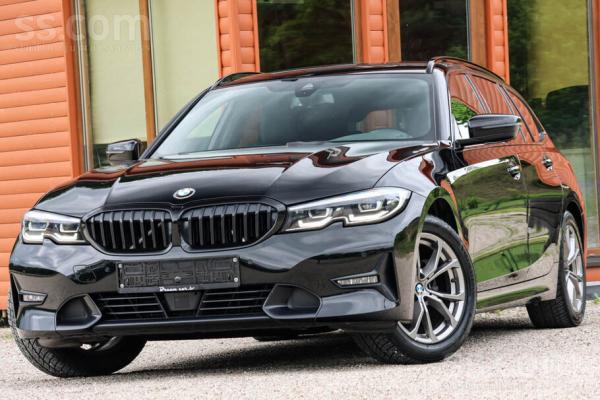 Black BMW 318 2021 in Tukums, with an engine capacity of 2.00 L and mileage of 235 thousand km for 17590 €, photo 2 on AUTOMOTO.COM.LV