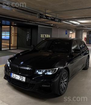 Black BMW 318 2021 in Riga, with an engine capacity of 2.00 L and mileage of 107 thousand km for 21500 €, photo  on AUTOMOTO.COM.LV