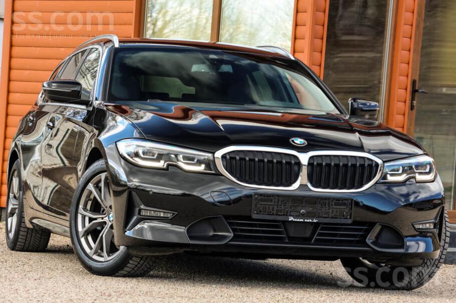Black BMW 318 2021 in Tukums, with an engine capacity of 2.00 L and mileage of 199 thousand km for 100 €, photo 1 on AUTOMOTO.COM.LV