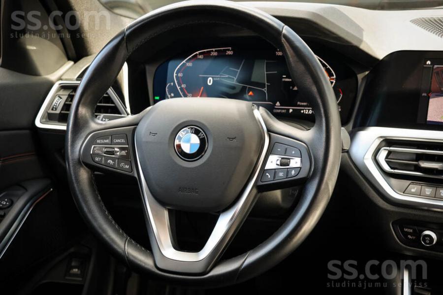 Black BMW 318 2021 in Tukums, with an engine capacity of 2.00 L and mileage of 199 thousand km for 100 €, photo 12 on AUTOMOTO.COM.LV