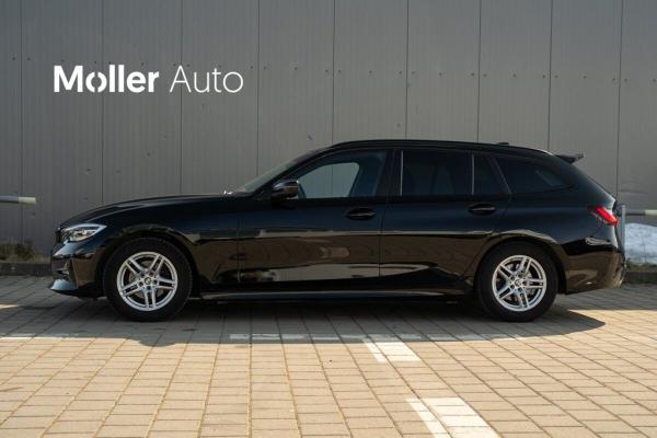 Black BMW 318 2021 in Vilnius, with an engine capacity of 2.00 L and mileage of 159 thousand km for 18550 €, photo 5 on AUTOMOTO.COM.LV