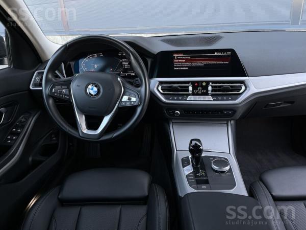 Black BMW 318 2021 in Riga, with an engine capacity of 2.00 L and mileage of 162 thousand km for 17990 €, photo 5 on AUTOMOTO.COM.LV