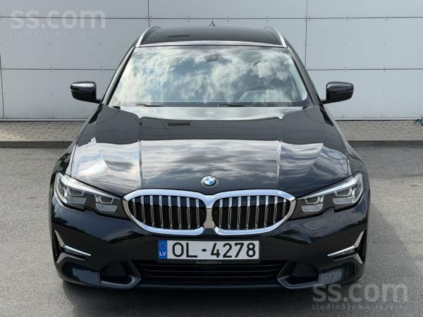 Black BMW 318 2021 in Jelgava, with an engine capacity of 2.00 L and mileage of 227 thousand km for 18500 €, photo 2 on AUTOMOTO.COM.LV