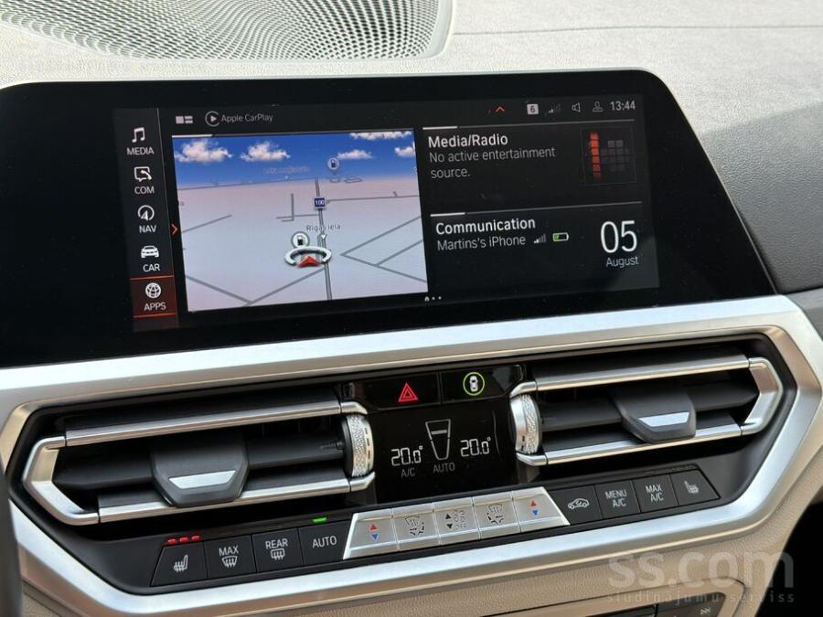 Melns BMW 318 2021 Jelgava, ar dzinēja tilpumu 2.00 L un nobraukumu 227 tūkst. km par 18500 €, foto 18 vietnē AUTOMOTO.COM.LV