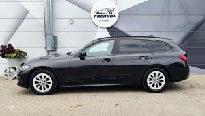 Black BMW 318 2021 in Kaunas, with an engine capacity of 2.00 L and mileage of 124 thousand km for 15450 €, photo 7 on AUTOMOTO.COM.LV