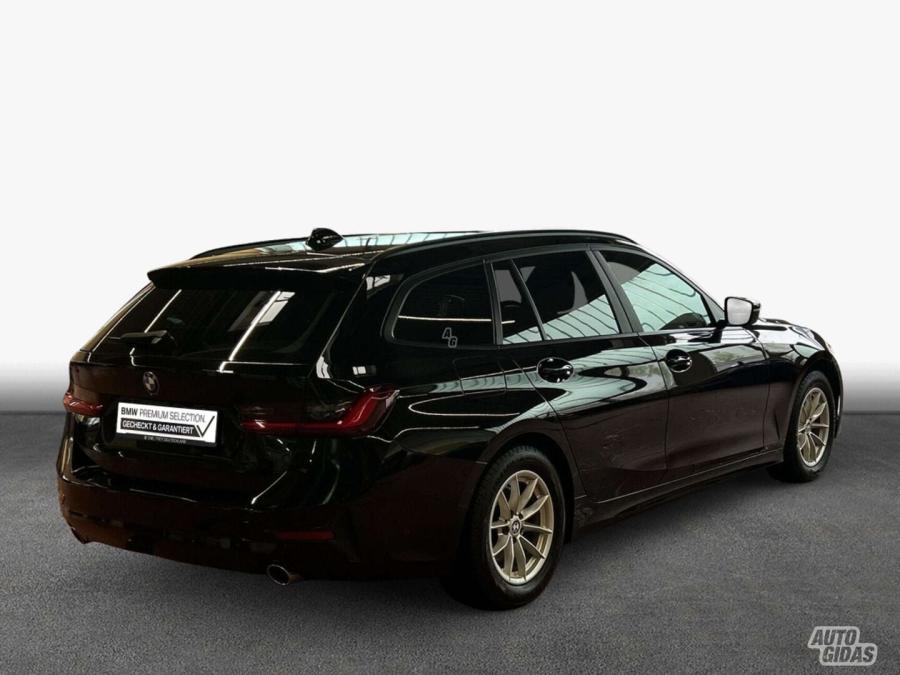 Black BMW 318 2022 in Kaunas, with an engine capacity of 2.00 L and mileage of 67 thousand km for 29742 €, photo 2 on AUTOMOTO.COM.LV