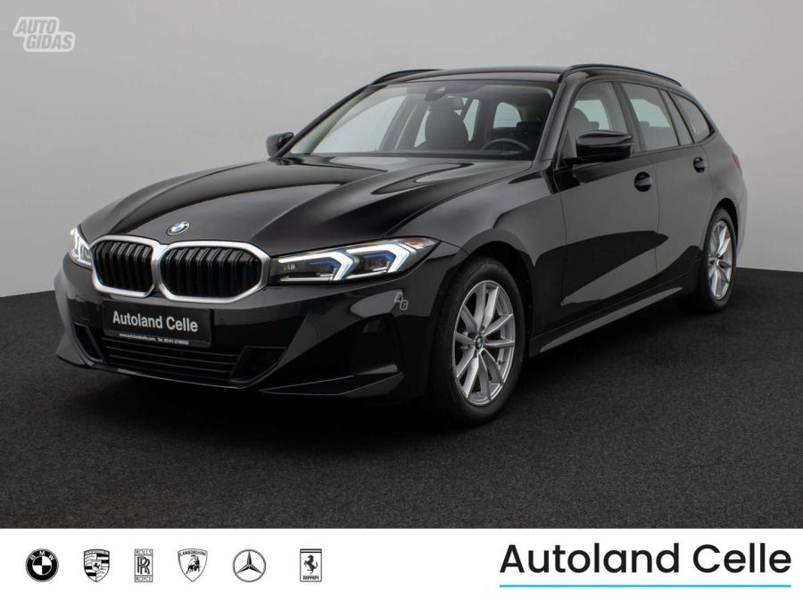 Black BMW 318 2022 in Kaunas, with an engine capacity of 2.00 L and mileage of 83 thousand km for 29094 €, photo 1 on AUTOMOTO.COM.LV