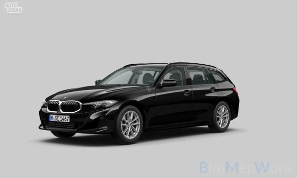 Black BMW 318 2022 in Kaunas, with an engine capacity of 2.00 L and mileage of 48 thousand km for 29609 €, photo 1 on AUTOMOTO.COM.LV