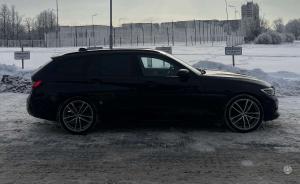 Black BMW 318 2022 in Vilnius, with an engine capacity of 2.00 L and mileage of 164 thousand km for 15500 €, photo 3 on AUTOMOTO.COM.LV