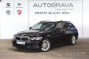 Melns BMW 318 2022 Rīga, ar dzinēja tilpumu 2.00 L un nobraukumu 55 tūkst. km par 24400 €, foto  vietnē AUTOMOTO.COM.LV