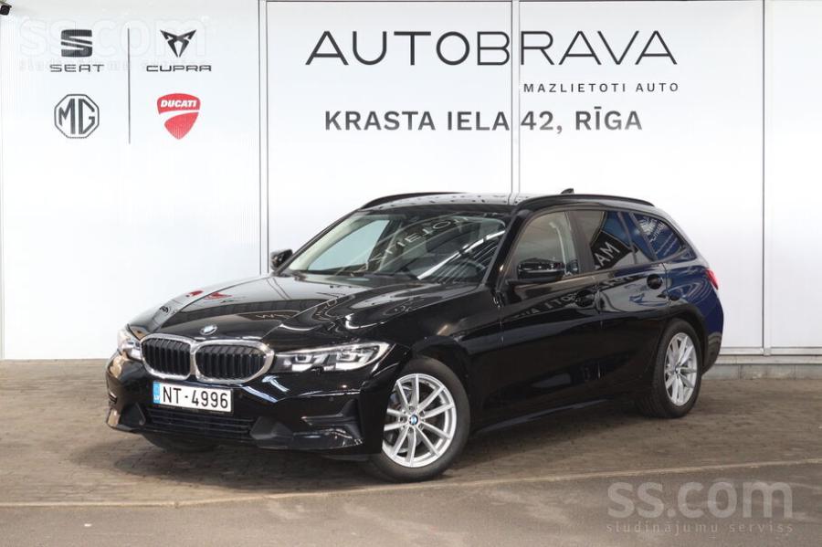 Melns BMW 318 2022 Rīga, ar dzinēja tilpumu 2.00 L un nobraukumu 55 tūkst. km par 24400 €, foto 1 vietnē AUTOMOTO.COM.LV