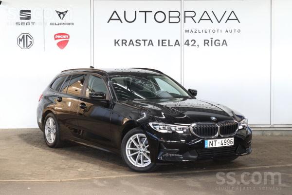 Черный БМВ 318 2022 в Рига, объемом двигателя 2.00 л и пробегом 55 тыс. км за 24400 €, фото 3 на AUTOMOTO.COM.LV