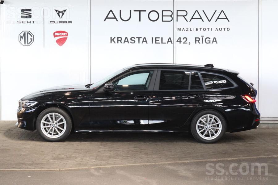 Melns BMW 318 2022 Rīga, ar dzinēja tilpumu 2.00 L un nobraukumu 55 tūkst. km par 24400 €, foto 5 vietnē AUTOMOTO.COM.LV