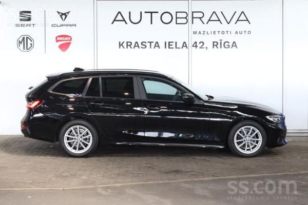 Черный БМВ 318 2022 в Рига, объемом двигателя 2.00 л и пробегом 55 тыс. км за 24400 €, фото 5 на AUTOMOTO.COM.LV