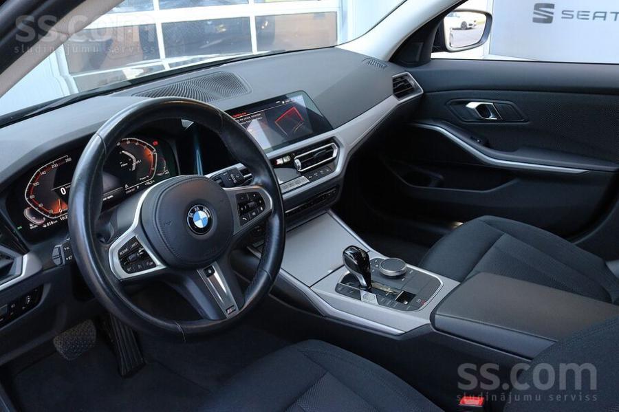 Melns BMW 318 2022 Rīga, ar dzinēja tilpumu 2.00 L un nobraukumu 55 tūkst. km par 24400 €, foto 10 vietnē AUTOMOTO.COM.LV