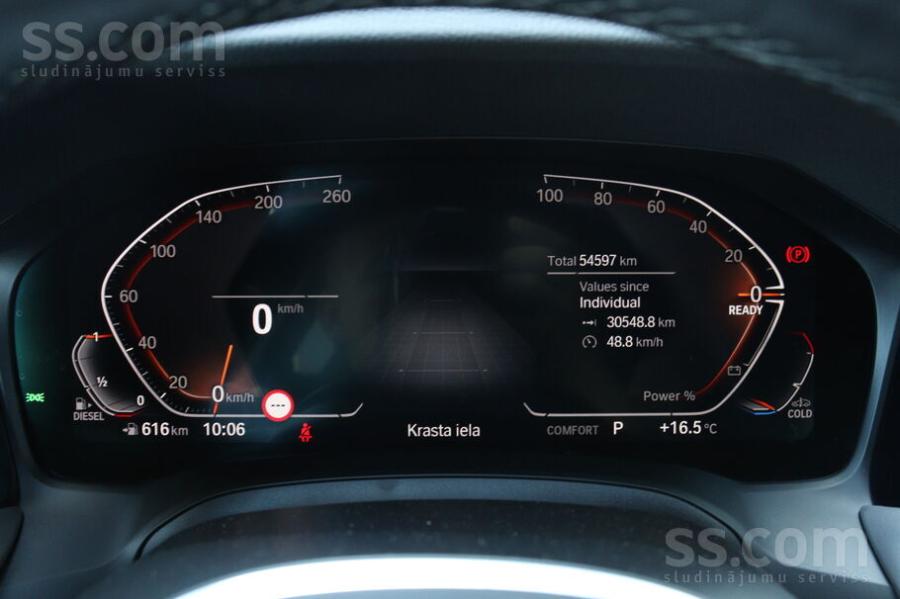Melns BMW 318 2022 Rīga, ar dzinēja tilpumu 2.00 L un nobraukumu 55 tūkst. km par 24400 €, foto 12 vietnē AUTOMOTO.COM.LV